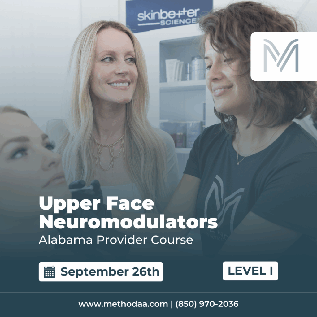 Upper Face Neuromodulators Level 1 September 26 - Method Aesthetics