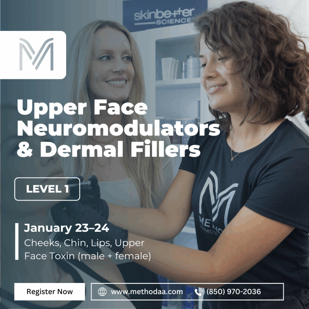Upper Face Neuromodulators & Dermal Fillers Level 1 January 23–24, 2026 ...